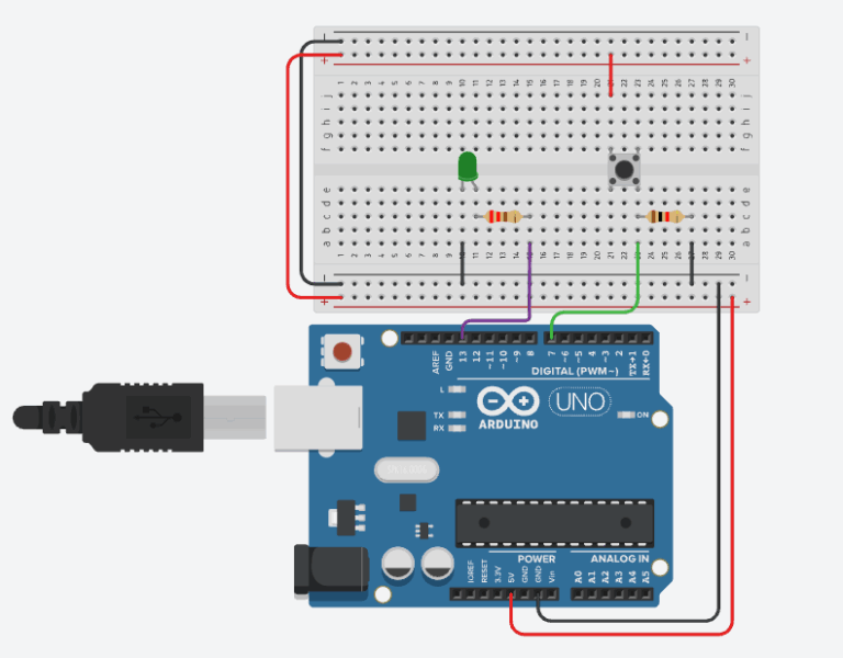 Arduino e Pulsante LED: Come Accendere un LED con un Pulsante